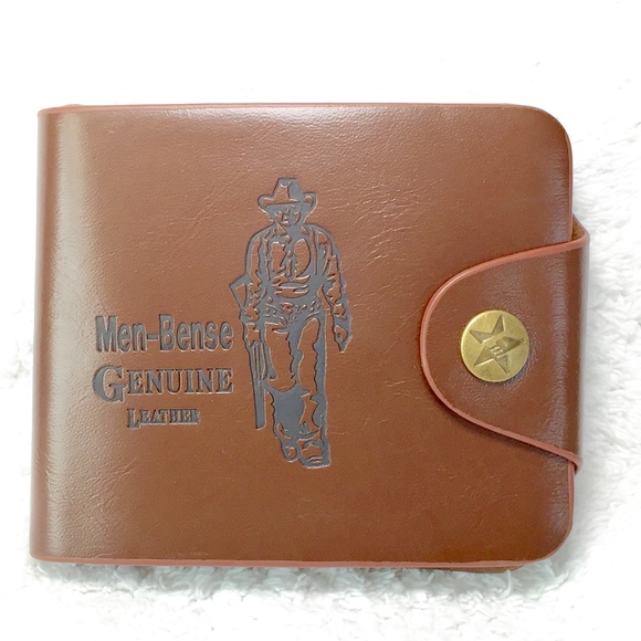 Men-Bense | Bags | Menbense Genuine Leather Cowboy Wallet | Poshmark